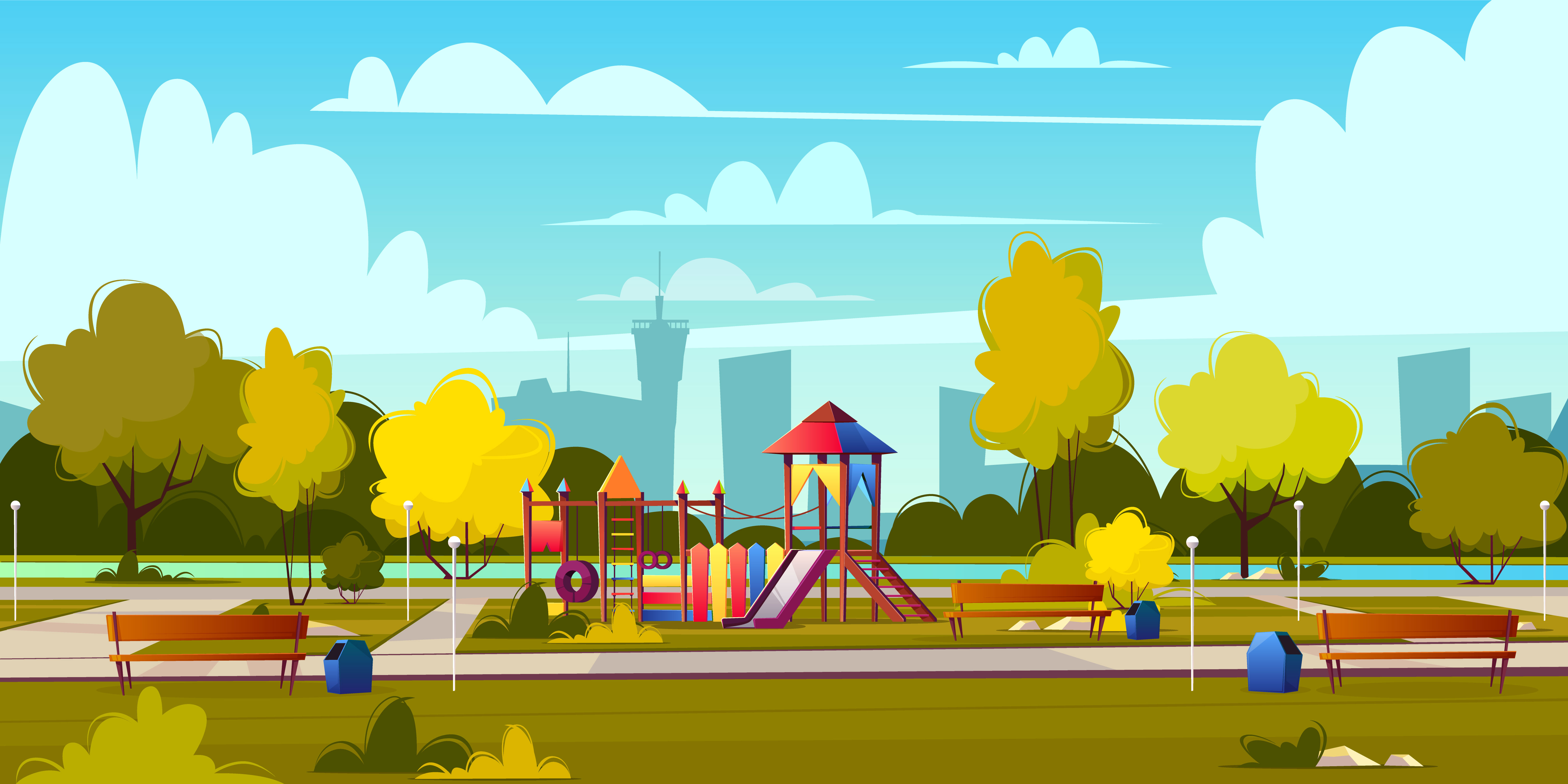 Kontraktor Playground Indonesia - Wahana Playground